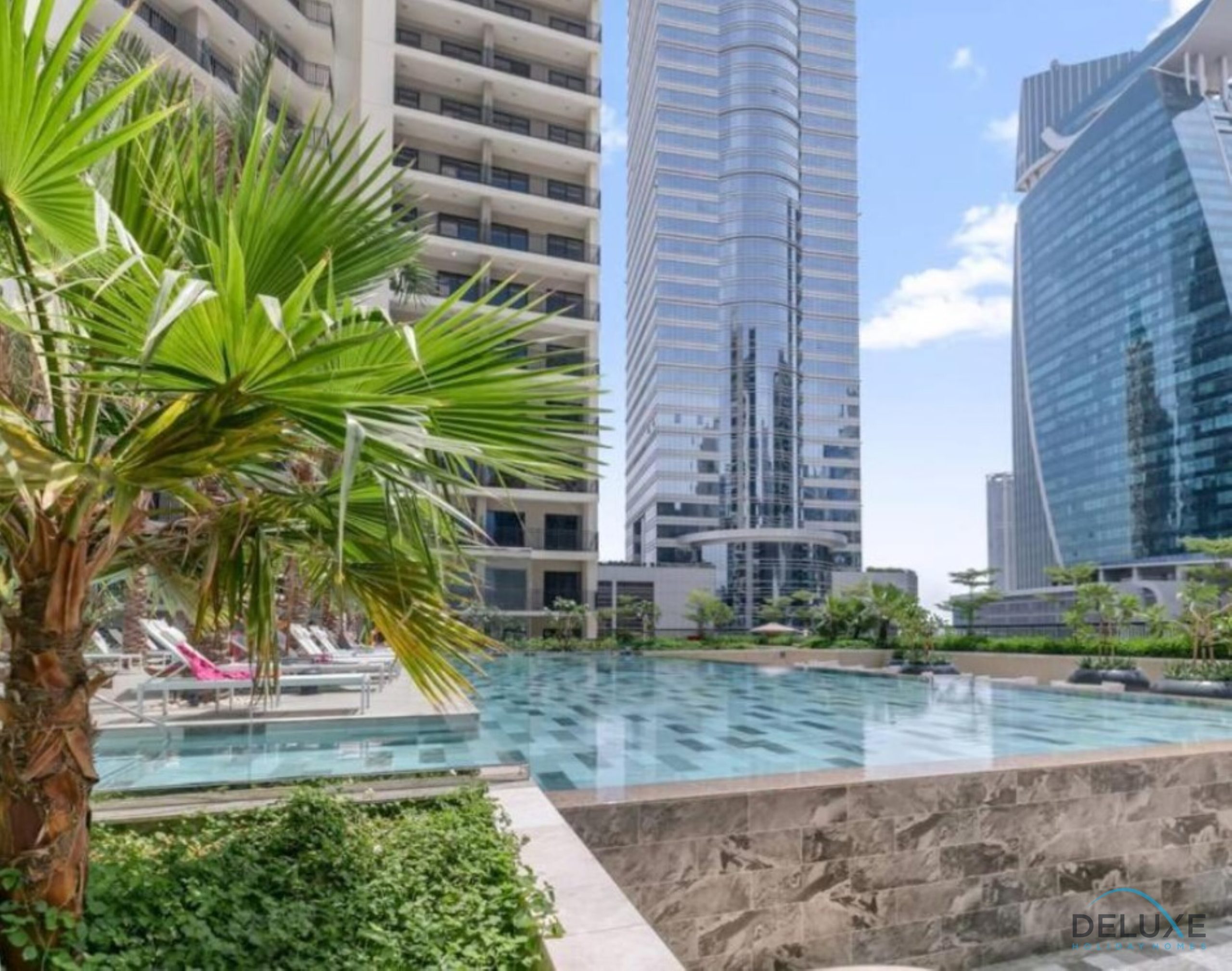 Scenic 1BR at DAMAC Zada Tower - Deluxe Holiday Homes™